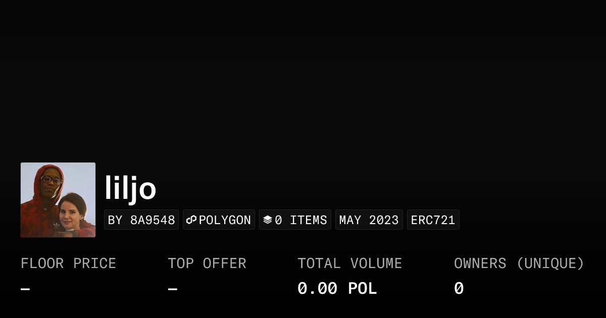 liljo - Collection | OpenSea