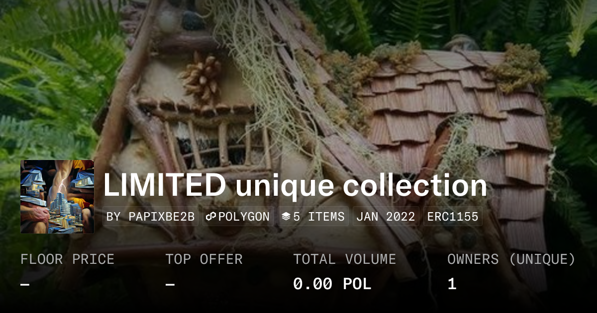 LIMITED unique collection - Collection | OpenSea