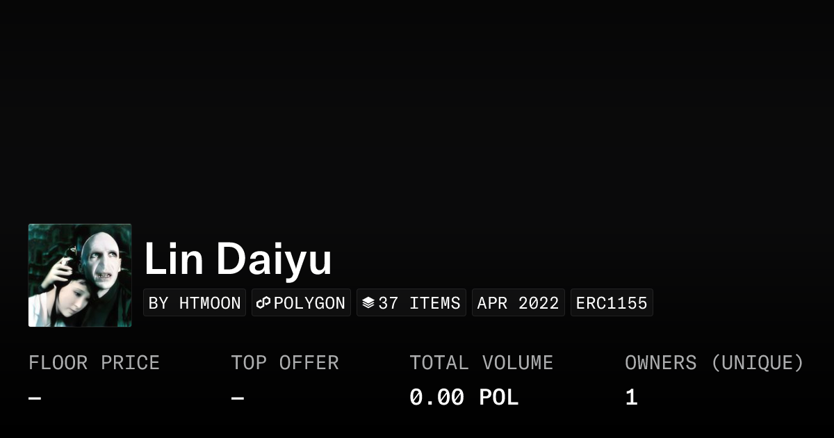 Lin Daiyu - Collection | OpenSea