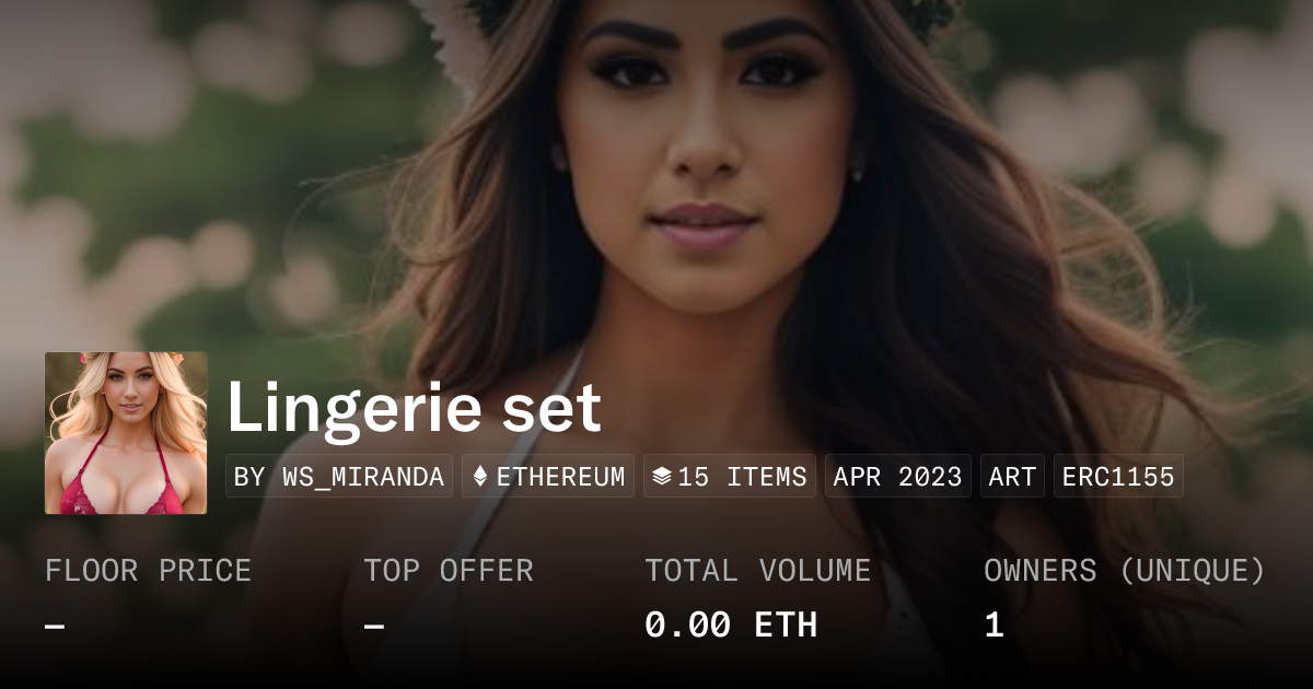 Lingerie set - Collection | OpenSea