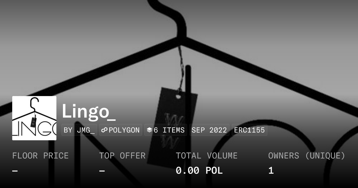 Lingo_ - Collection | OpenSea