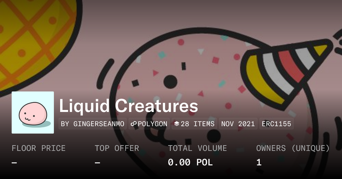 Liquid Creatures - Collection | OpenSea