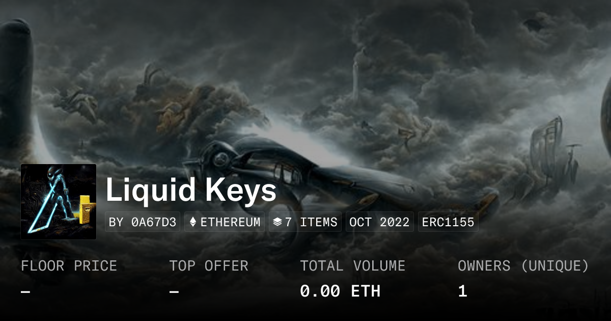 Liquid Keys - Collection | OpenSea
