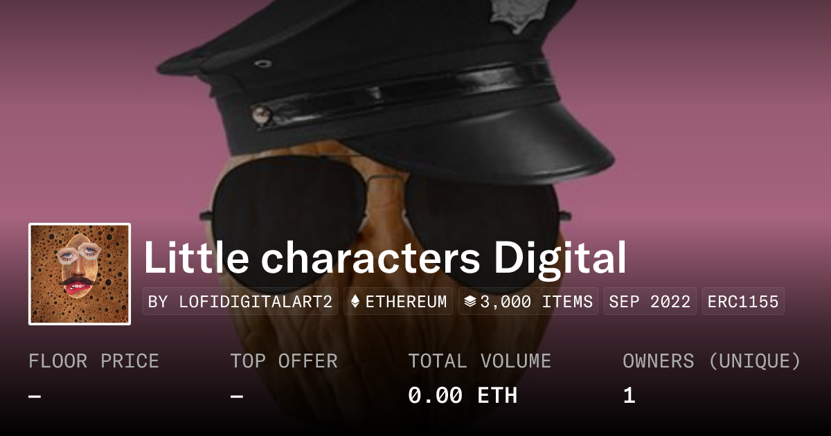 Little characters Digital - Collection | OpenSea