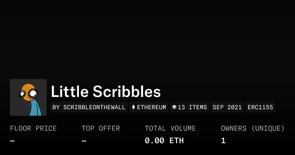 Little Scribbles - Collection | OpenSea