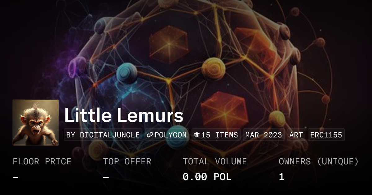 Little Lemurs - Collection | OpenSea