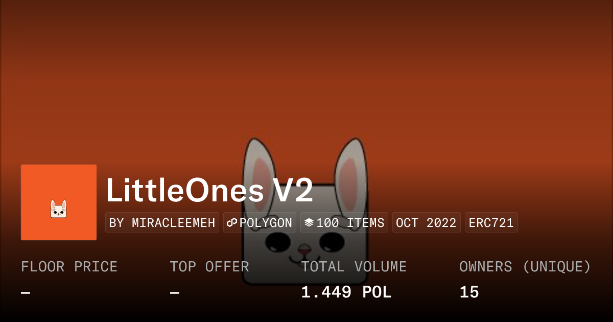 LittleOnes V2 - Collection | OpenSea