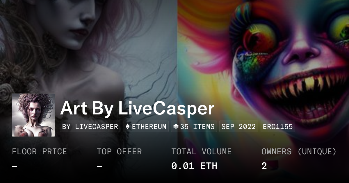 Art By LiveCasper - Collection | OpenSea