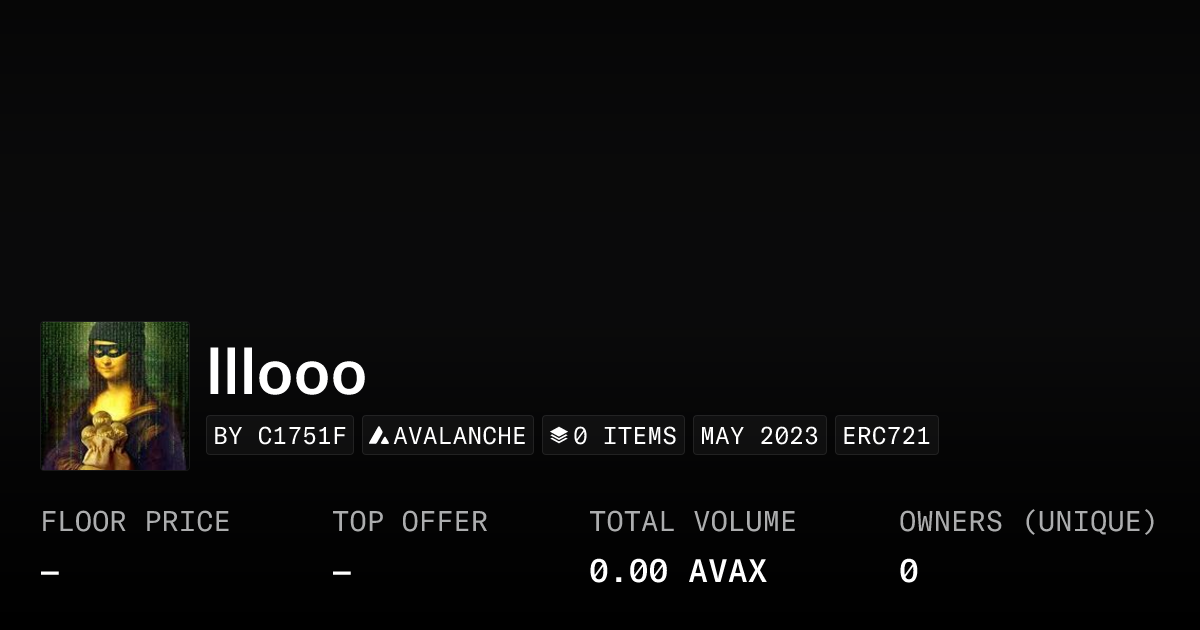 lllooo - Collection | OpenSea