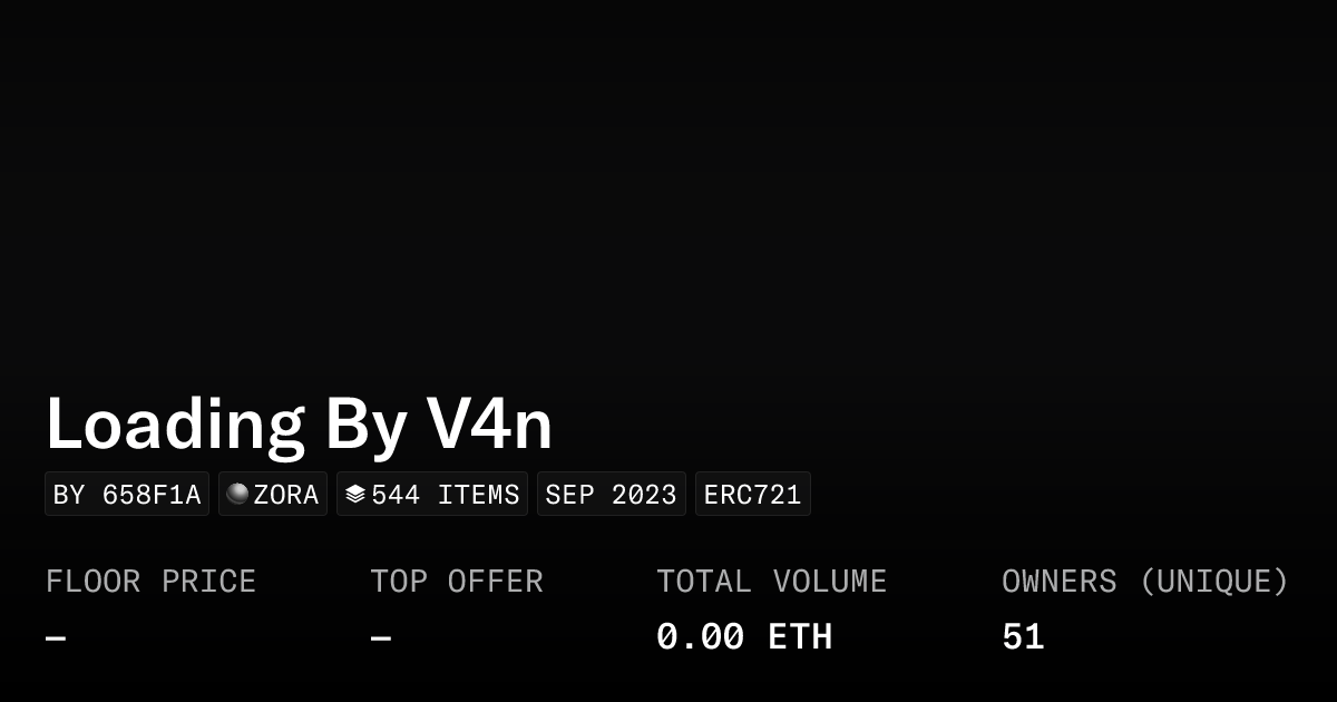 Loading By V4n - Collection | OpenSea