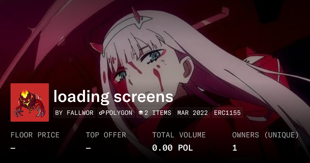 loading screens - Collection | OpenSea