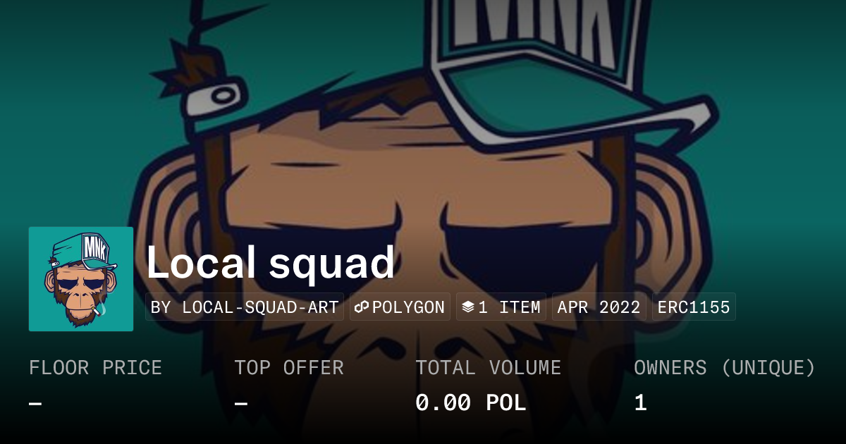 Local squad - Collection | OpenSea