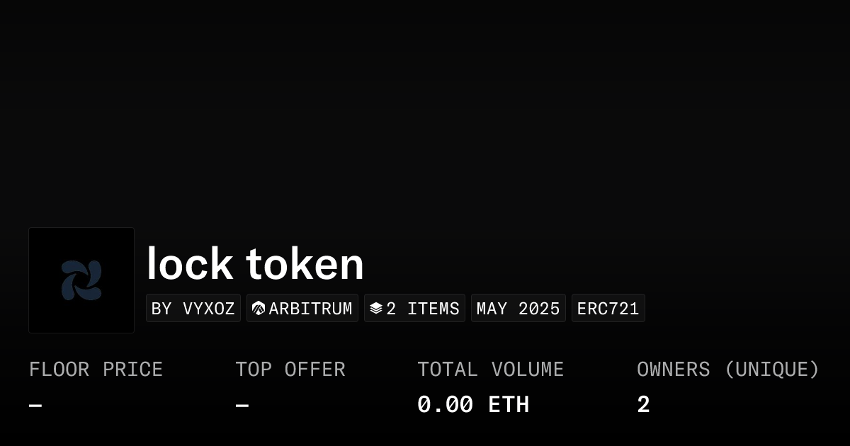 lock token - Collection | OpenSea