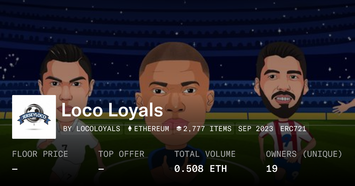 Loco Loyals - Collection | OpenSea