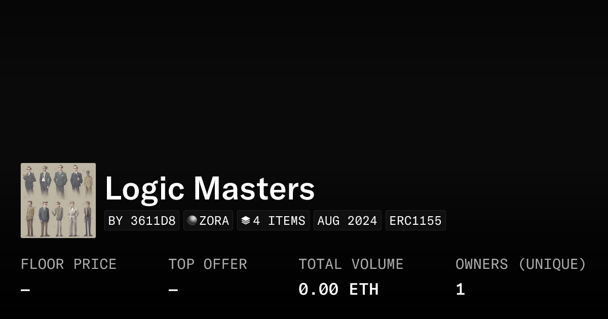 Logic Masters - Collection | OpenSea