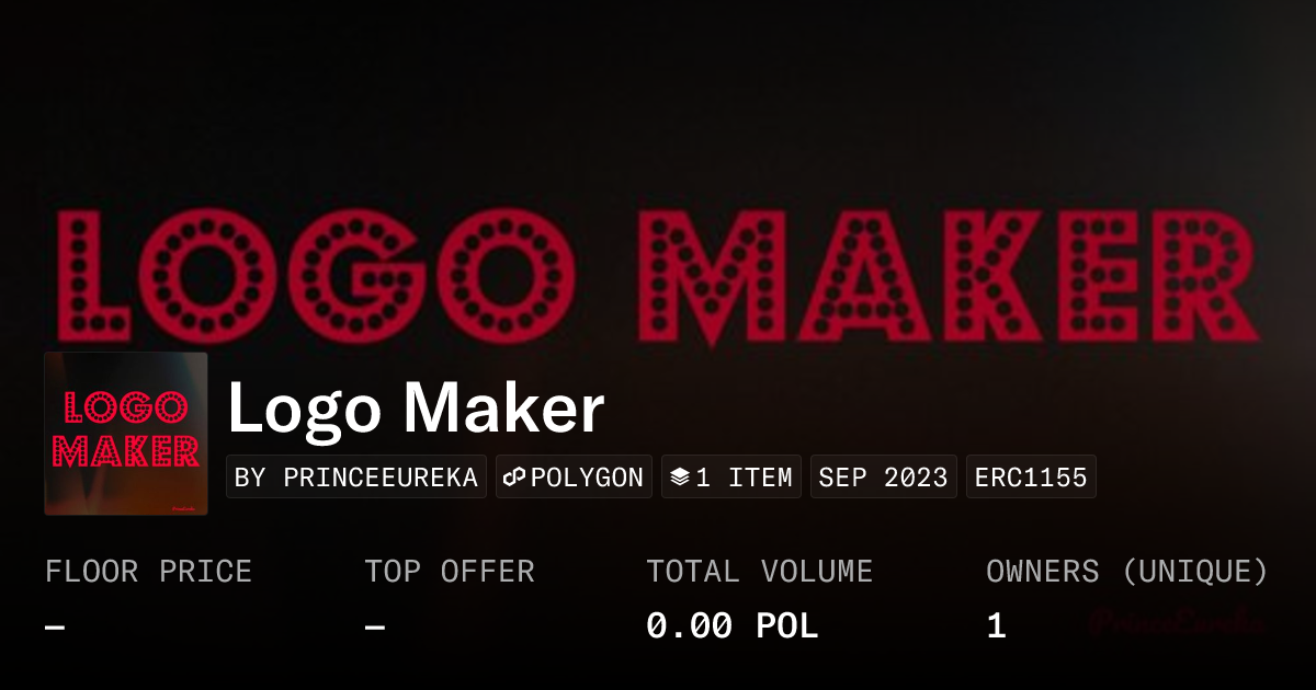 Logo Maker - Collection | OpenSea