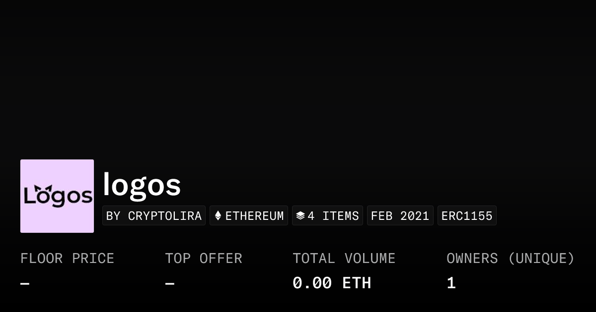 logos - Collection | OpenSea