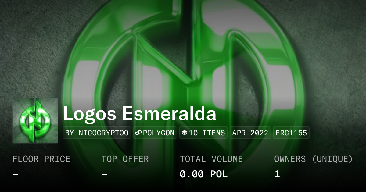 Logos Esmeralda - Collection | OpenSea