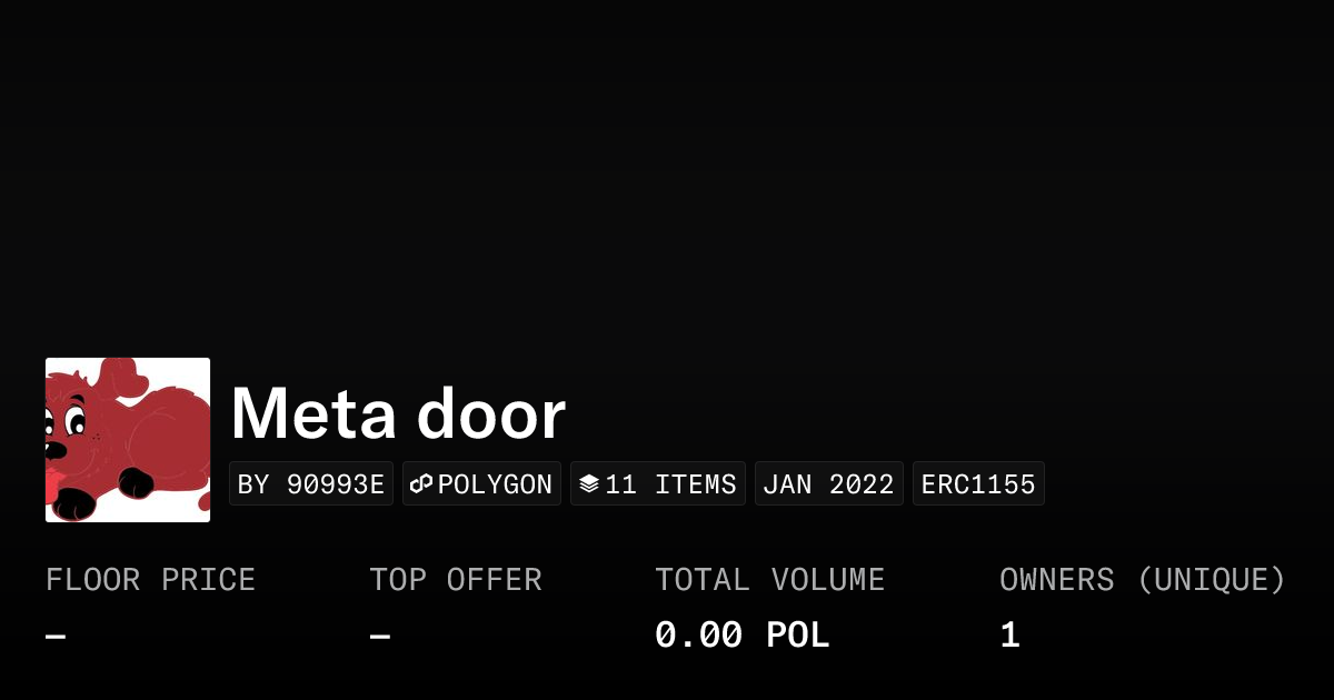 Meta door - Collection | OpenSea