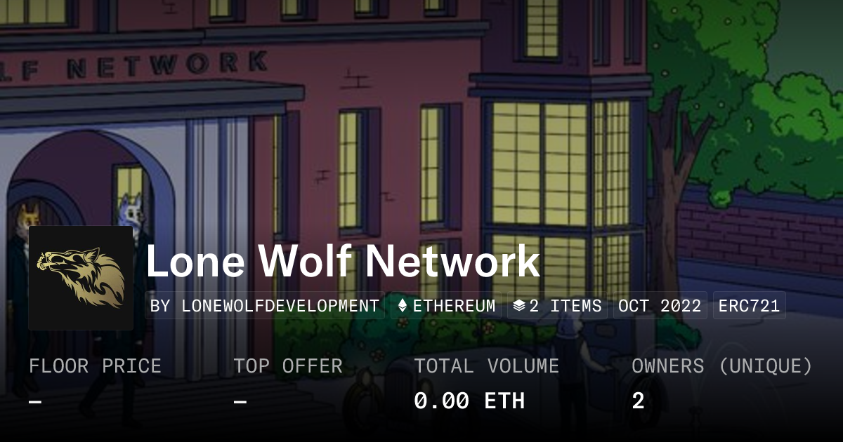 Lone Wolf Network - Collection | OpenSea