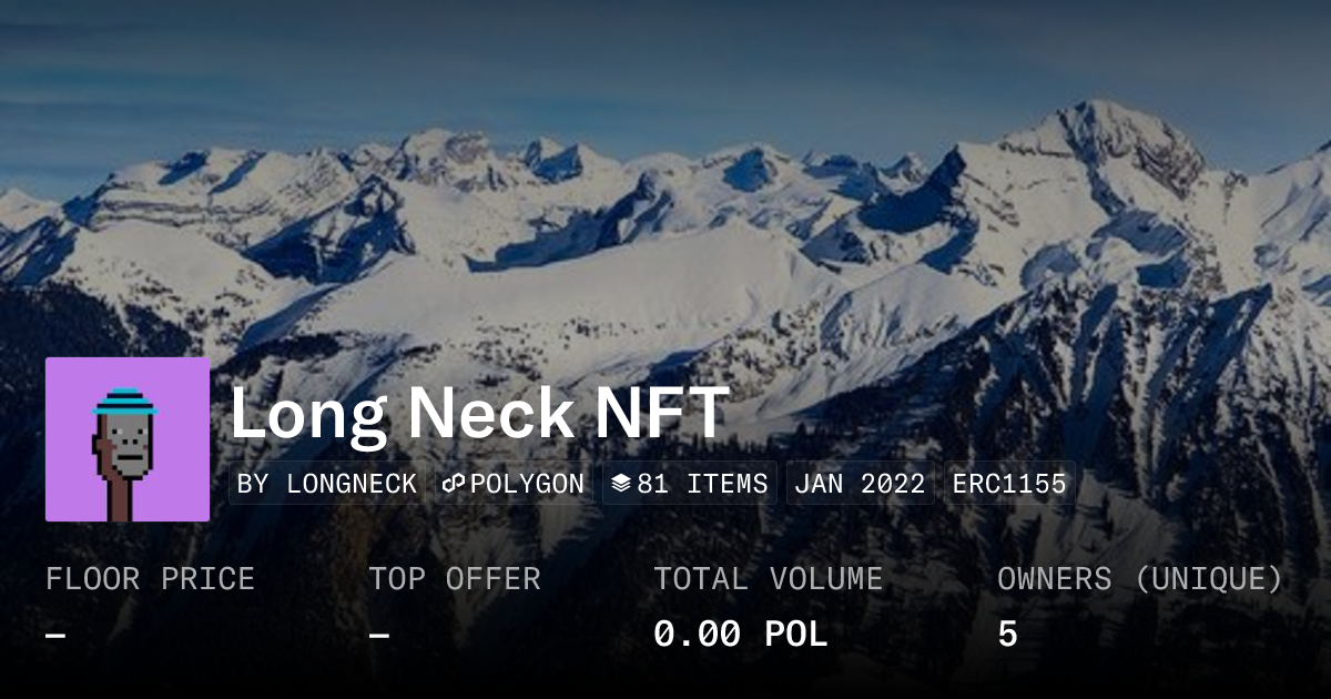 Long Neck NFT - Collection | OpenSea