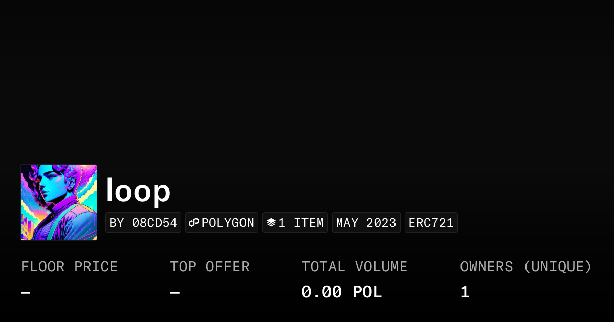 loop - Collection | OpenSea