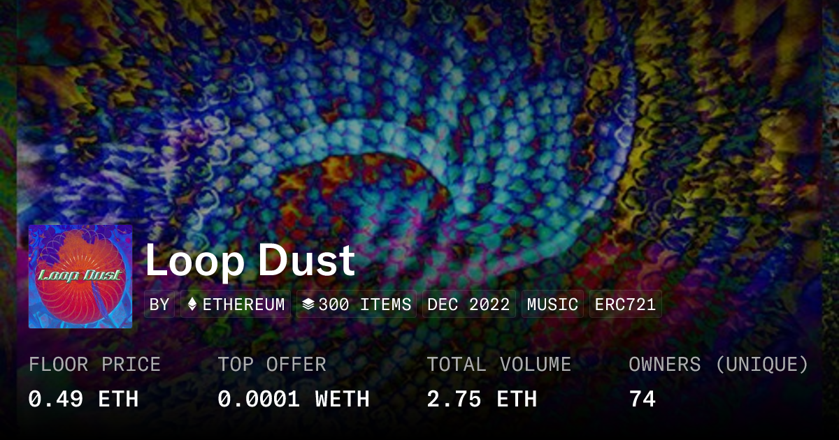 Loop Dust - Collection | OpenSea