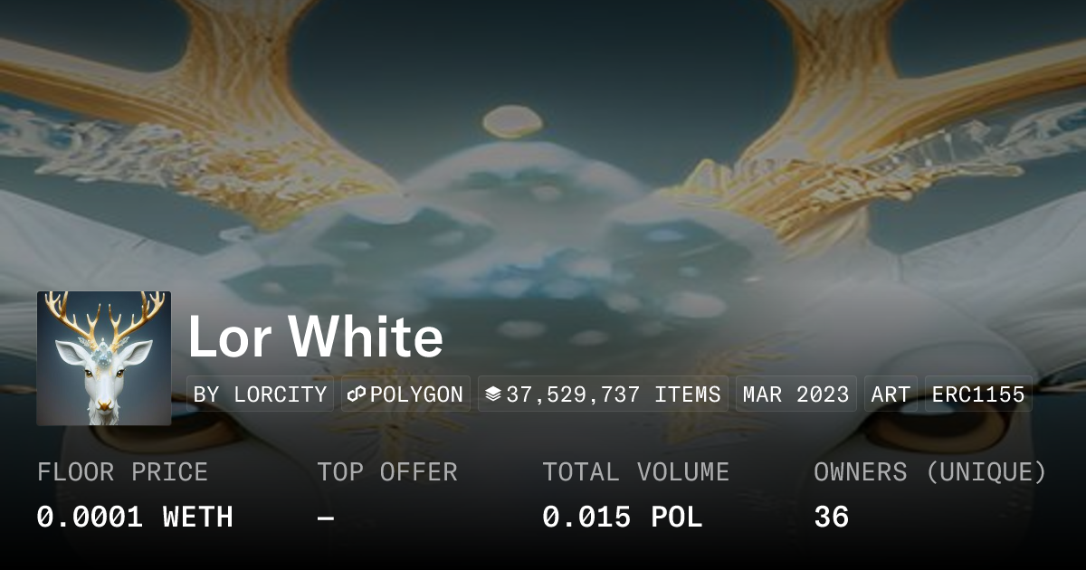 Lor White - Collection | OpenSea