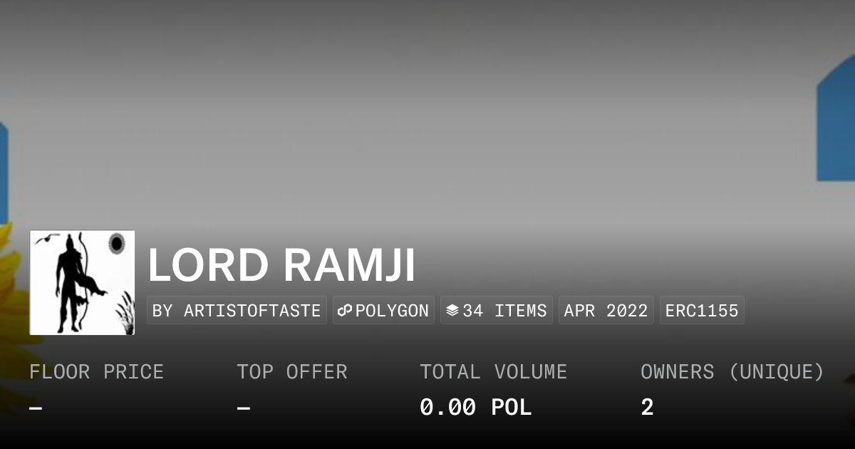 LORD RAMJI - Collection | OpenSea