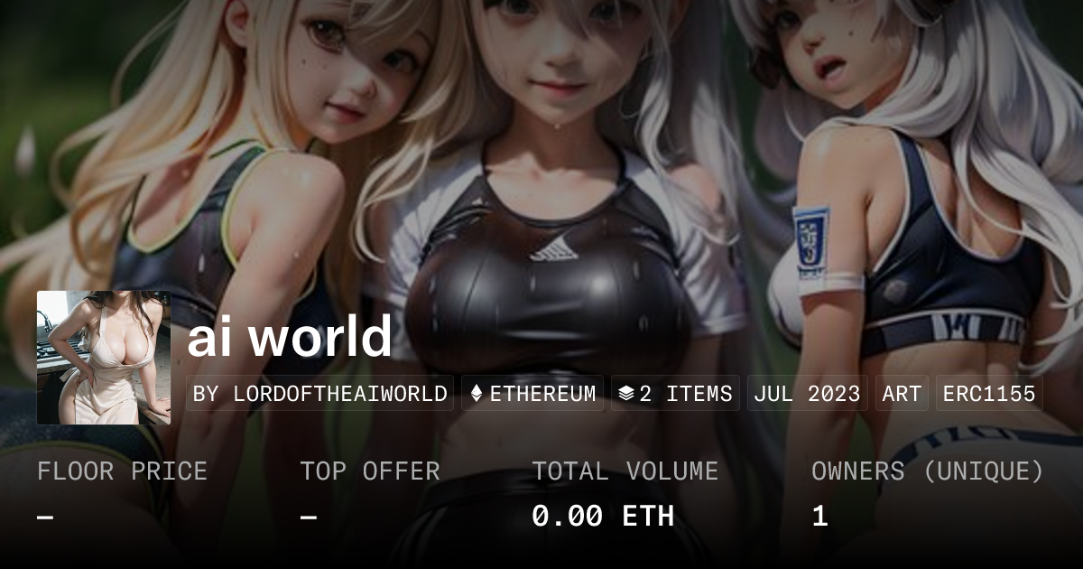 ai world - Collection | OpenSea