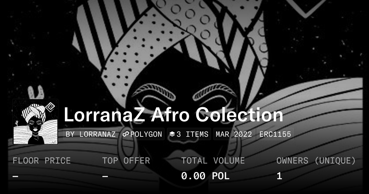 LorranaZ Afro Colection - Collection | OpenSea