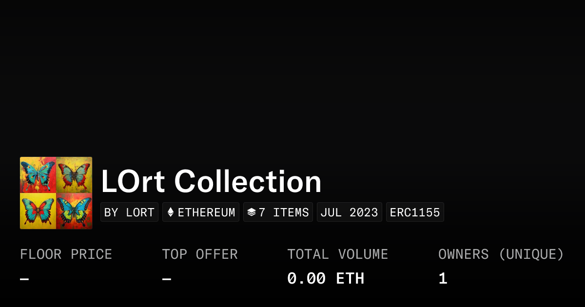 LOrt Collection - Collection | OpenSea