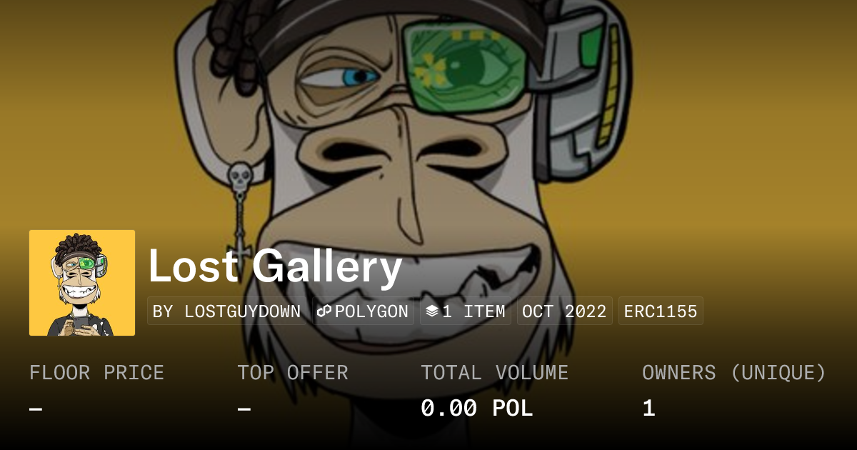 Lost Gallery - Collection | OpenSea