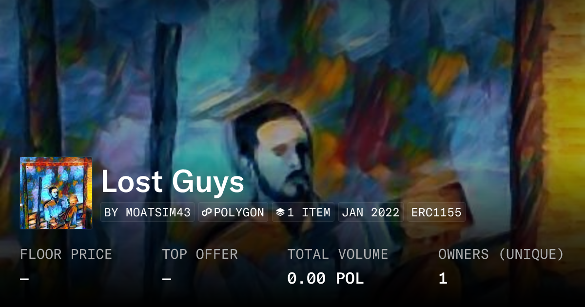 Lost Guys - Collection | OpenSea