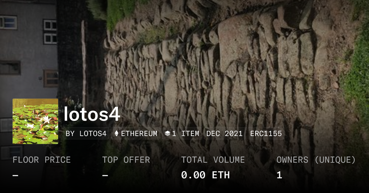 lotos4 - Collection | OpenSea