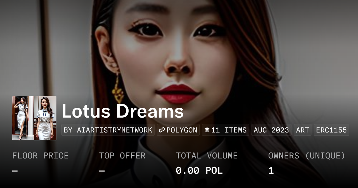 Lotus Dreams - Collection | OpenSea