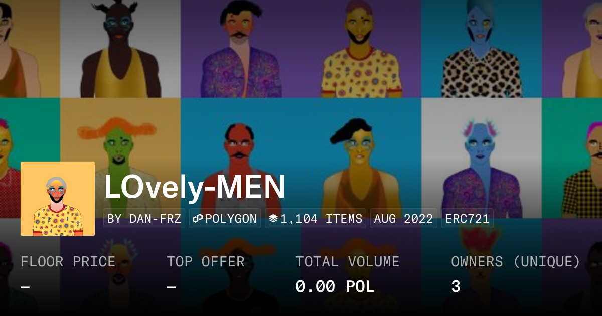 LOvely-MEN - Collection | OpenSea