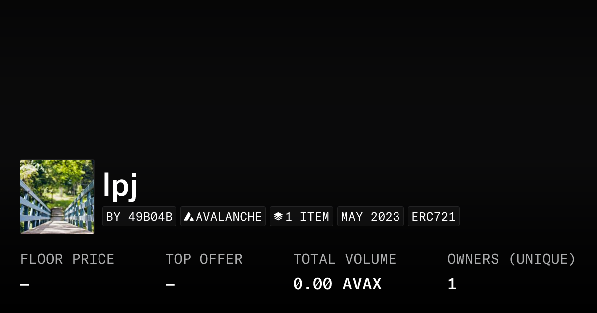 lpj - Collection | OpenSea