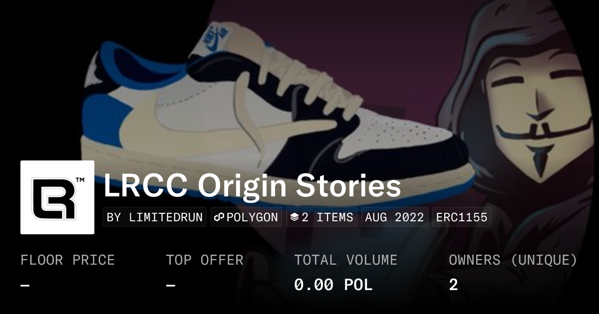 LRCC Origin Stories - Collection | OpenSea