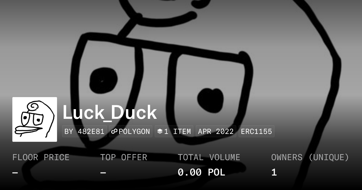 Luck_Duck - Collection | OpenSea