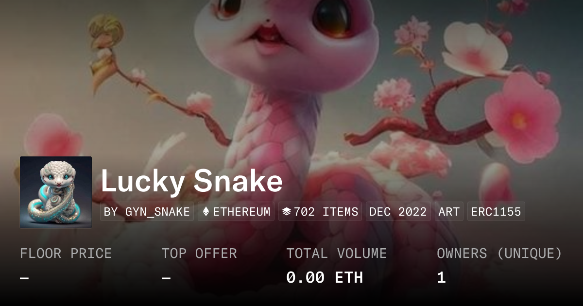 Lucky Snake - Collection | OpenSea
