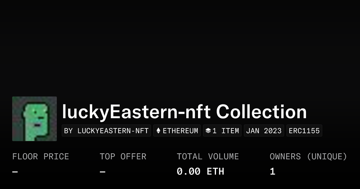 luckyEastern-nft Collection - Collection | OpenSea