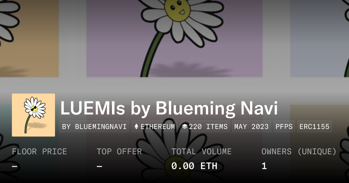 LUEMIs by Blueming Navi - Collection | OpenSea