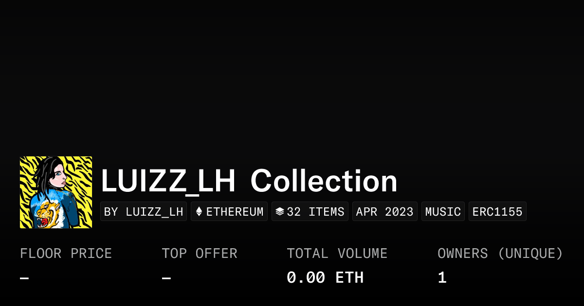 LUIZZ_LH Collection - Collection | OpenSea