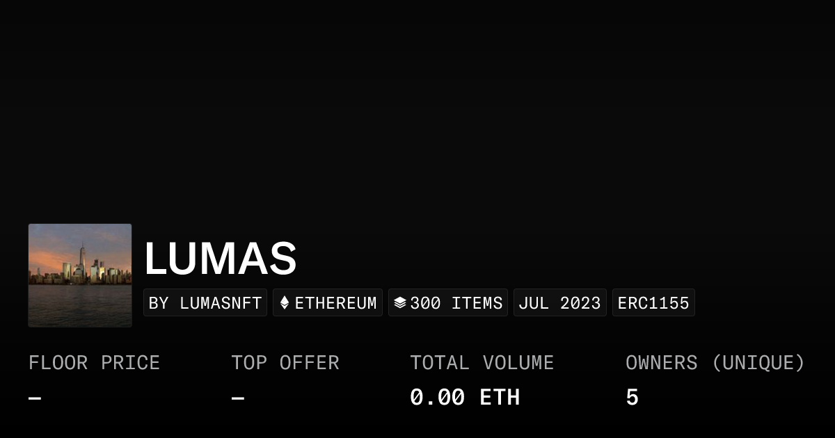 LUMAS - Collection | OpenSea
