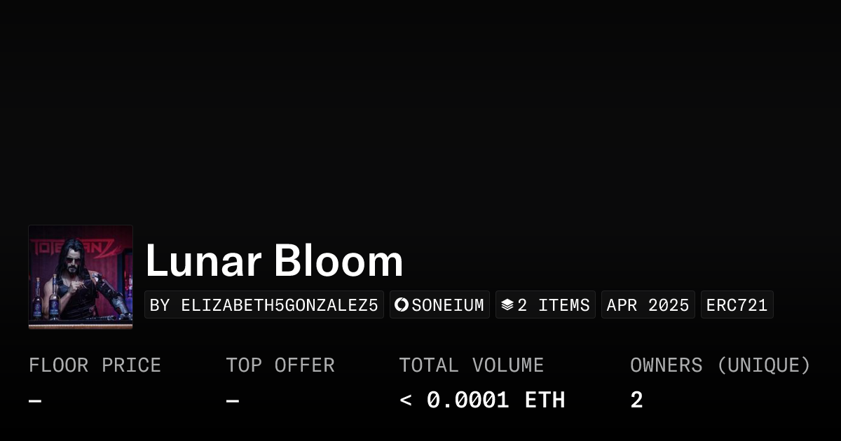 Lunar Bloom - Collection | OpenSea