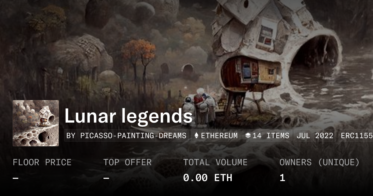 Lunar legends - Collection | OpenSea