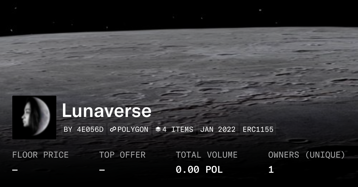 Lunaverse - Collection | OpenSea