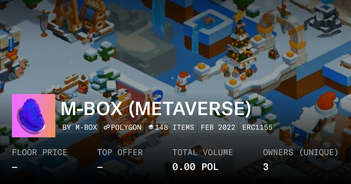 M-BOX (METAVERSE) - Collection | OpenSea