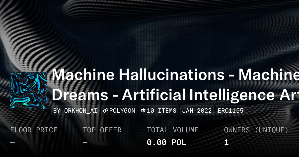 Machine Hallucinations - Machine Dreams - Artificial Intelligence Arts ...